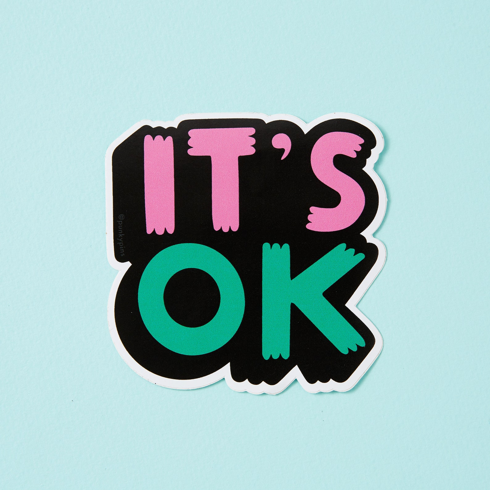 It's OK Large Vinyl Sticker / OK Laptop Sticker / Die Cut | Etsy