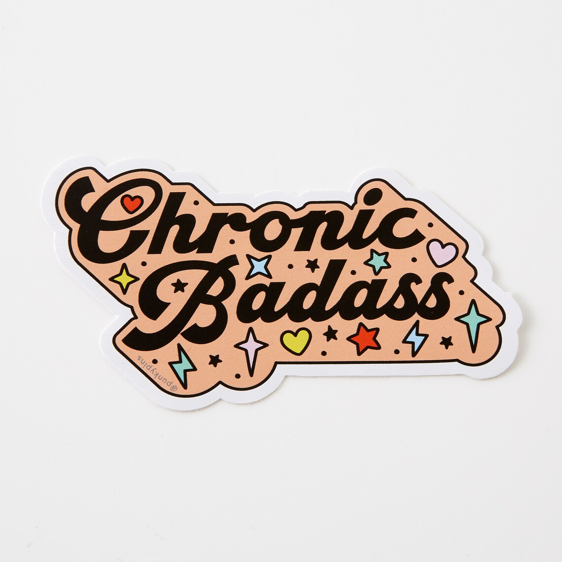 Chronic Badass Vinyl Sticker – Strong, Invisible Illness Decal - Etsy