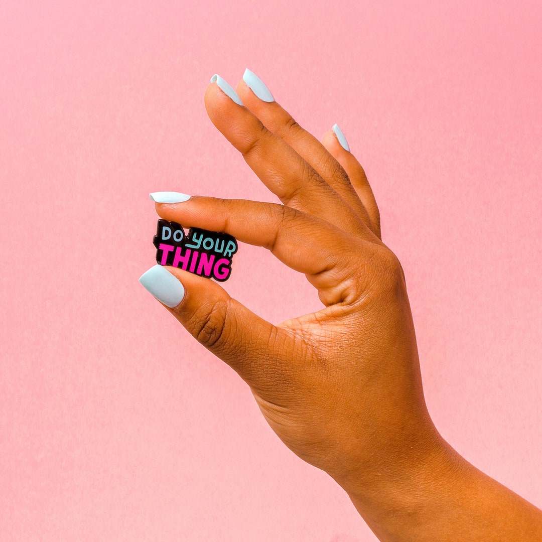 Do Your Thing Pin // Enamel Pin Badge // Letterbox Pin // Affirmation ...