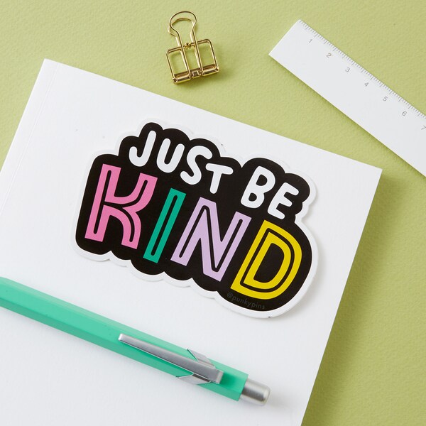 Kindness Vinyl Decal - Etsy