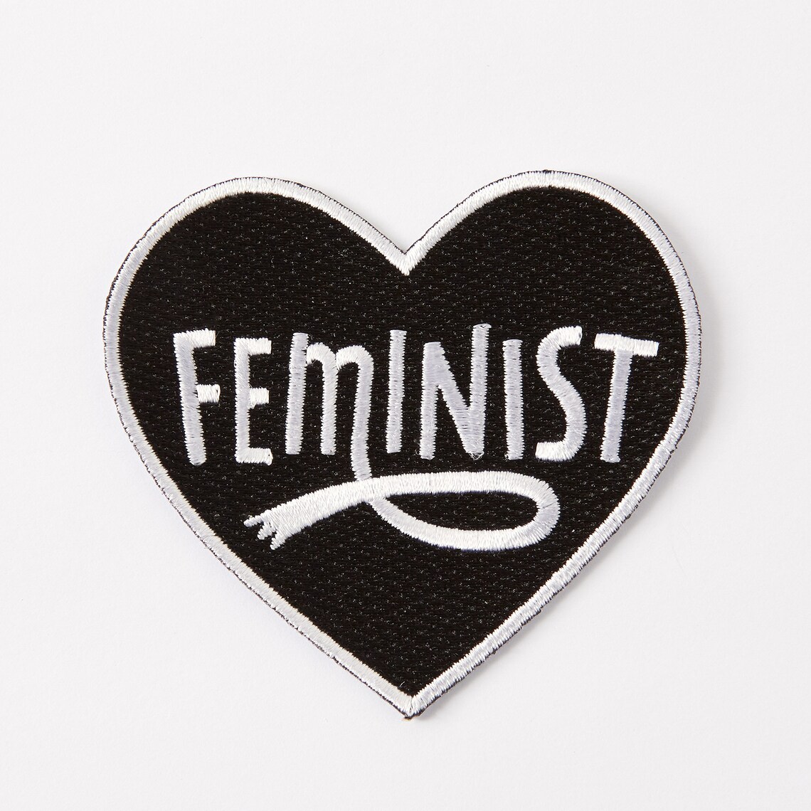 FEMINIST HEART PATCH - Women Rights Patch - Embroidered Patch Heart ...