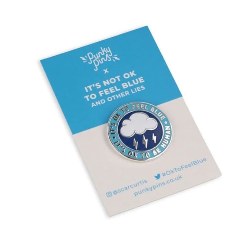 It’s Not OK to Feel Blue (and Other Lies) Book + Enamel Pin Set ...