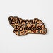Chronic Badass Iron-on Patch // Embroidered Badge // Jacket Patch ...