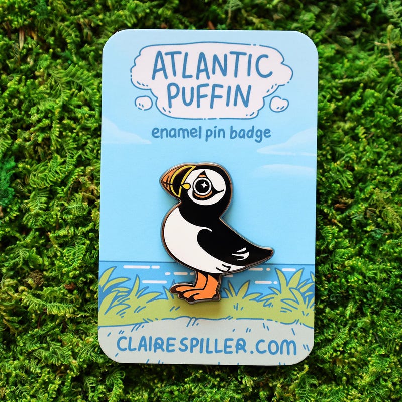 Atlantic Puffin - Etsy