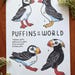 A Pocket Guide to Puffins / Wildlife Zine / Fold Out Mini Comic / Bird ...