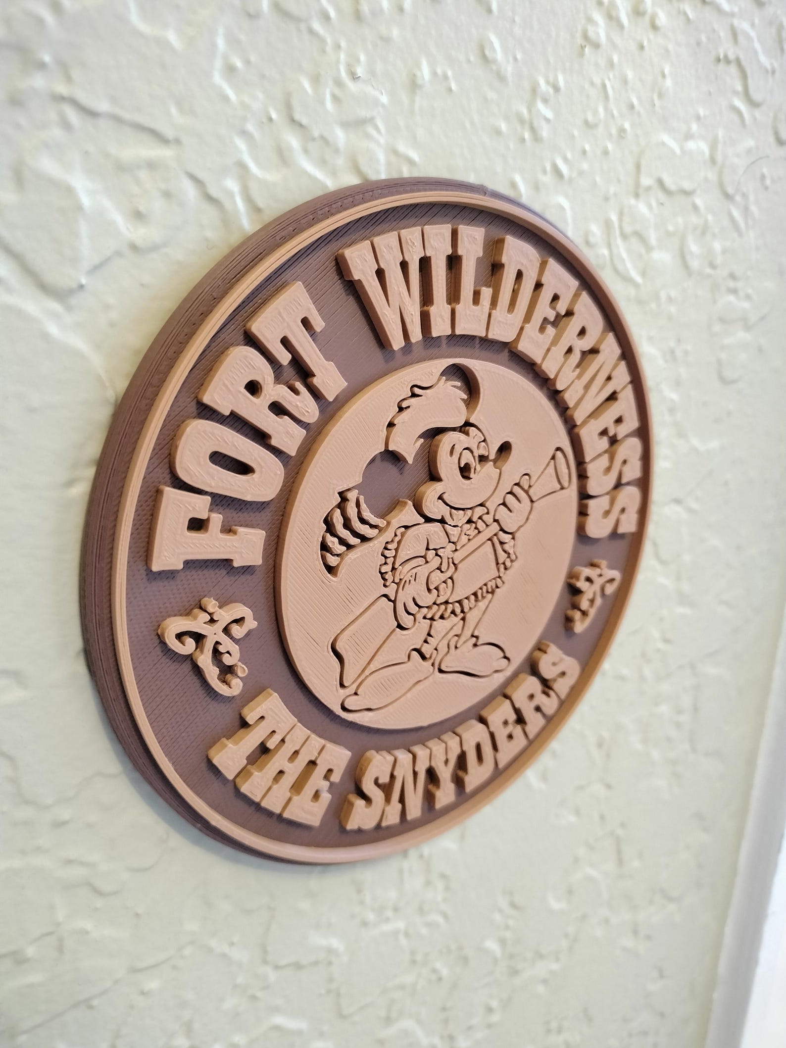 Fort Wilderness Musket Mickey Personalized Sign Replica Disney World ...