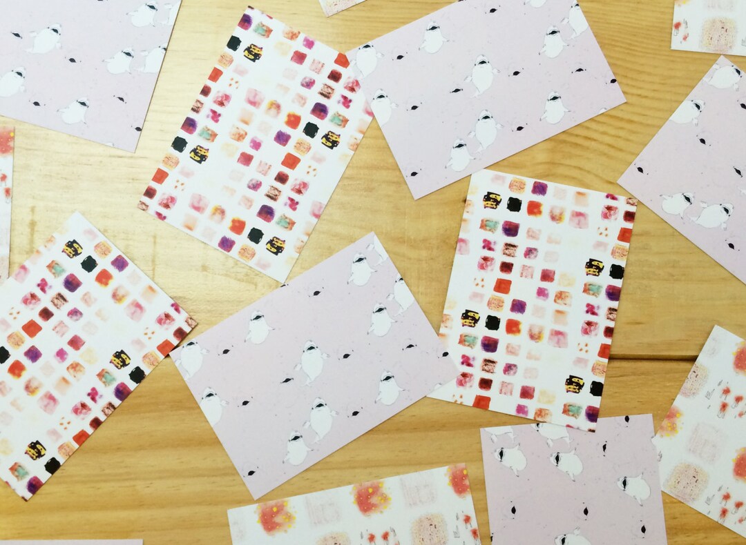 Mini Art Print Postcards With Envelopes - Etsy