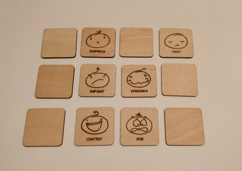 Memory de emociones | Etsy