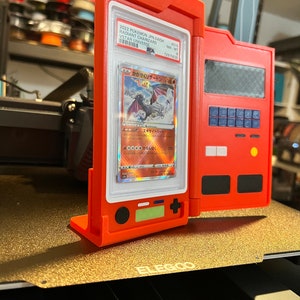 Pokémon Pokedex Slab/ Card Holder / Pokeball / Gift - Etsy