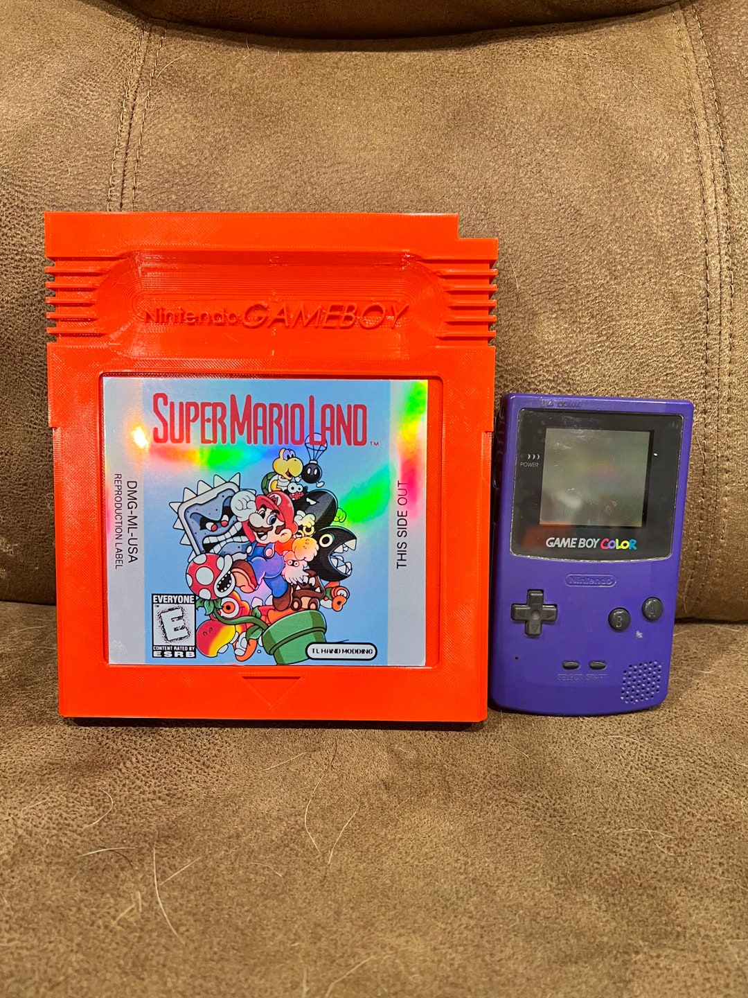 Mario Nintendo Gameboy Cartridge/switch/ds/nes/snes/sega - Etsy