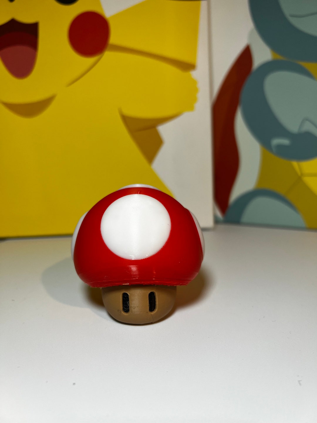 3d Printed Mario Mushroom / Mario Party/ Super Mario / Nintendo - Etsy