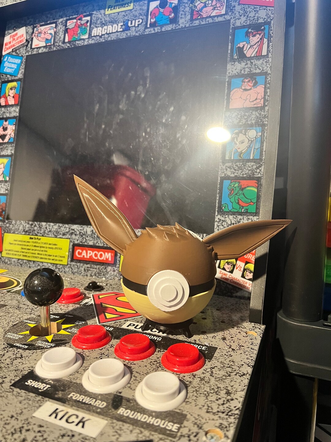 Evee Pokémon / Pokeball / Collectible/ Gamer/ Mancave / Diy/3d Printing ...