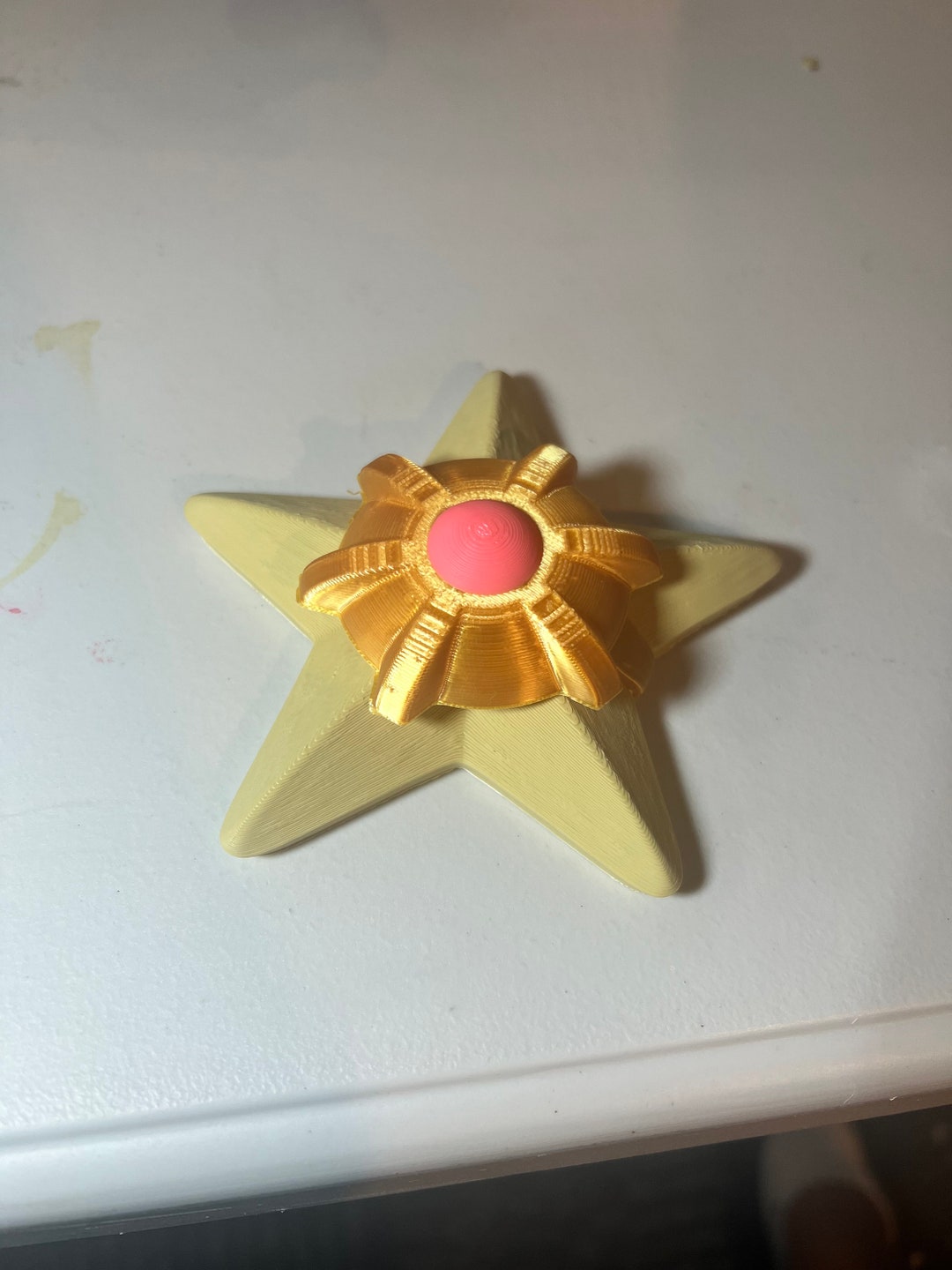 Staryu Fidget Spinner /3d Print/collectible/pokemon/pokeball/. - Etsy