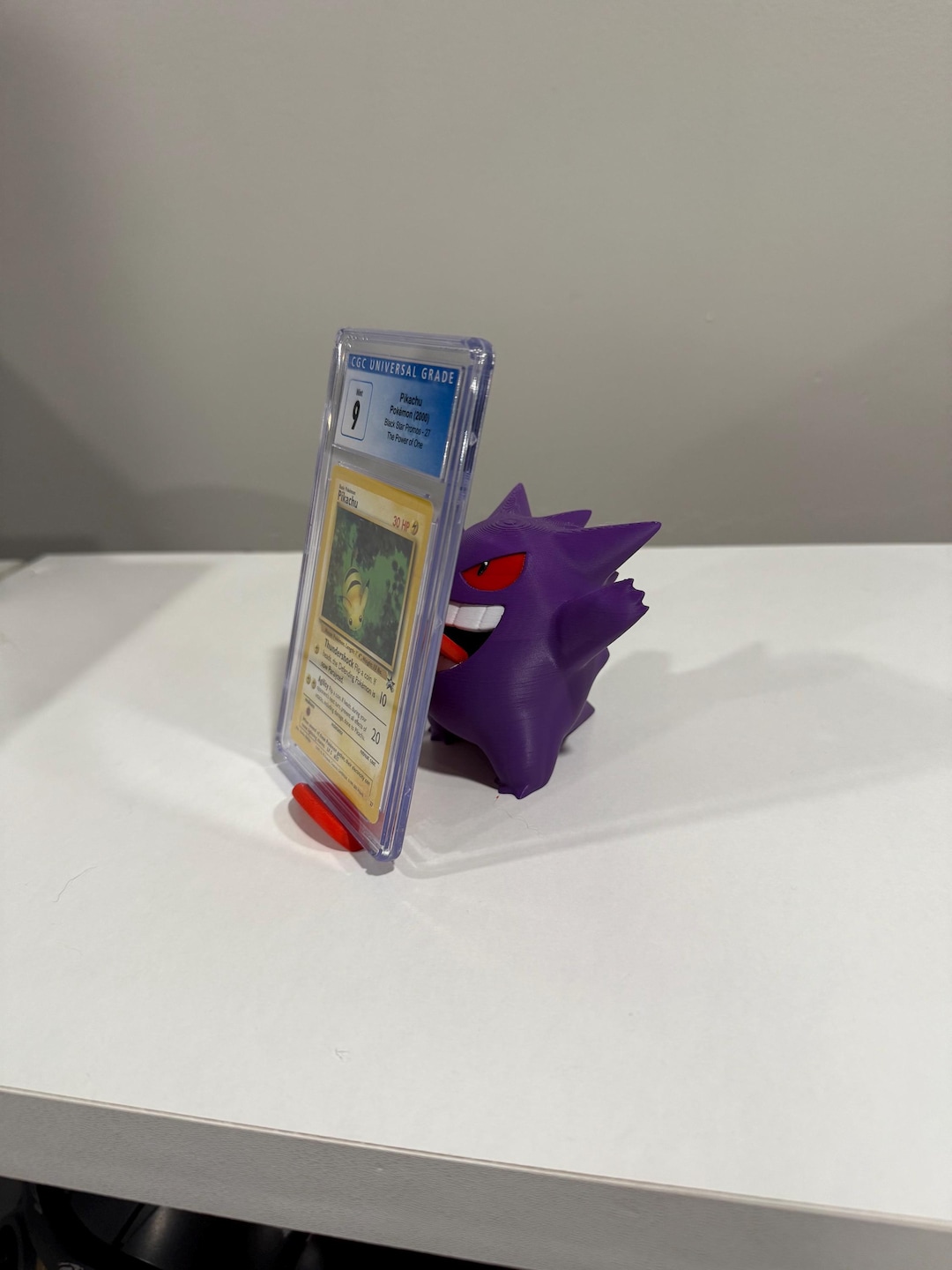 3d Printed Gengar Pokémon / Card , Slab Holder /collectible/ Pokeball ...
