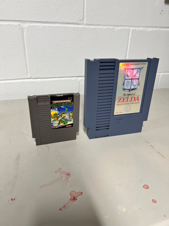 Oversized Nes Nintendo cartridge Zelda video games display art crafts garage