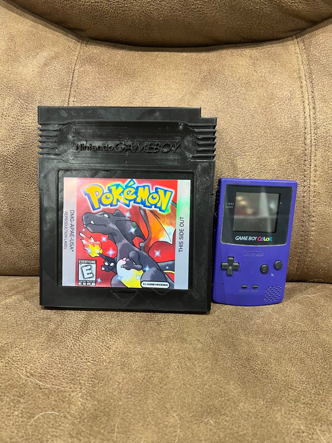 Huge Shiny Charizard Cartridge Art/gameboy/nintendo/collectible/tcg ...