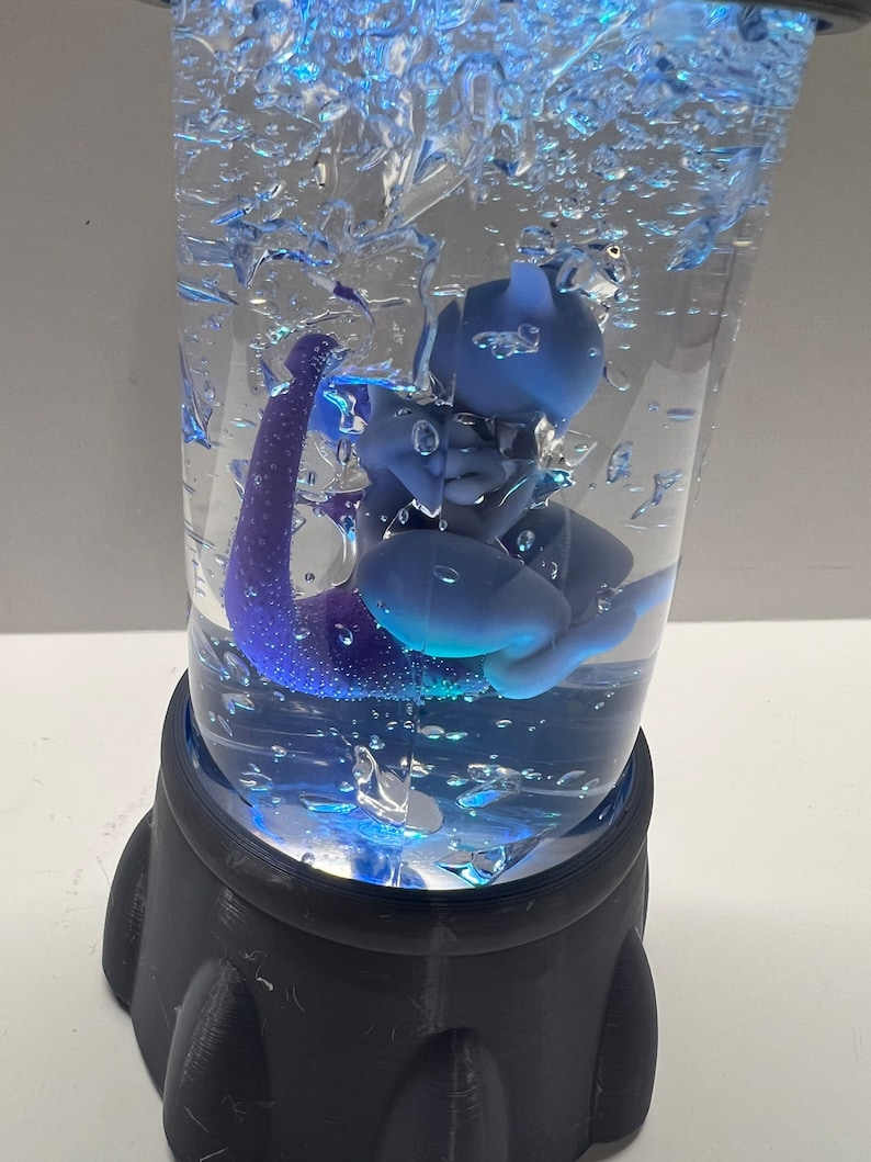 Pokemon Mewtwo Capsule Floating. Collectible Figurine/ Resin - Etsy