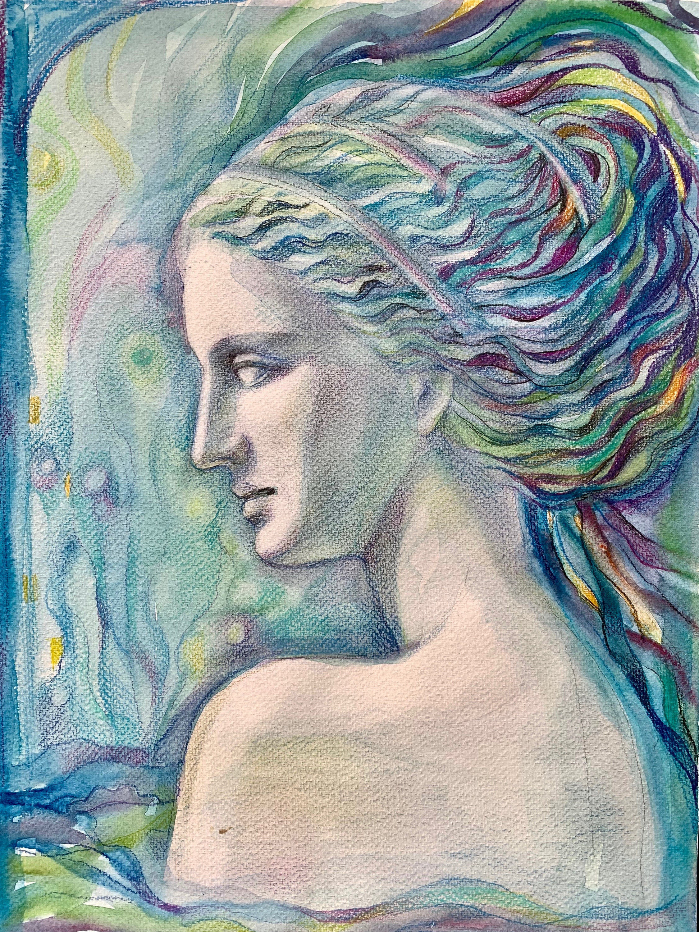 Printable Modern Aphrodite Wall Art Stylish Decor Home Gift - Etsy UK