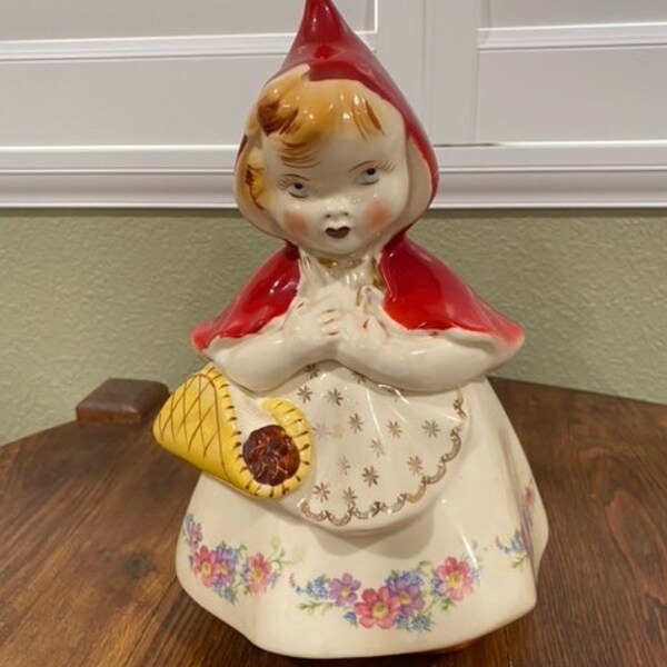 Little Red Riding Hood Cookie Jar - Etsy
