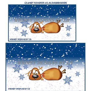 Clumsy Reindeer Savings Challenge Game - Etsy