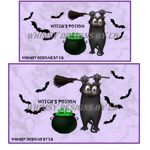 Witch's Potion Savings Challenge Game - Etsy