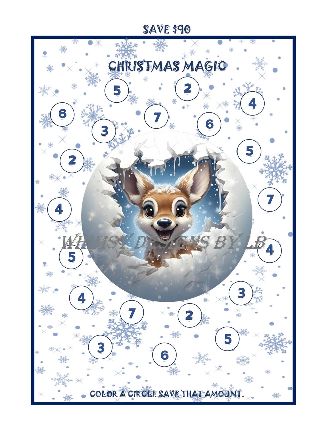 Christmas Magic Two Savings Challenge - Etsy