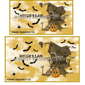 Enter the Witch's Lair If You Dare Savings Challenge Game - Etsy