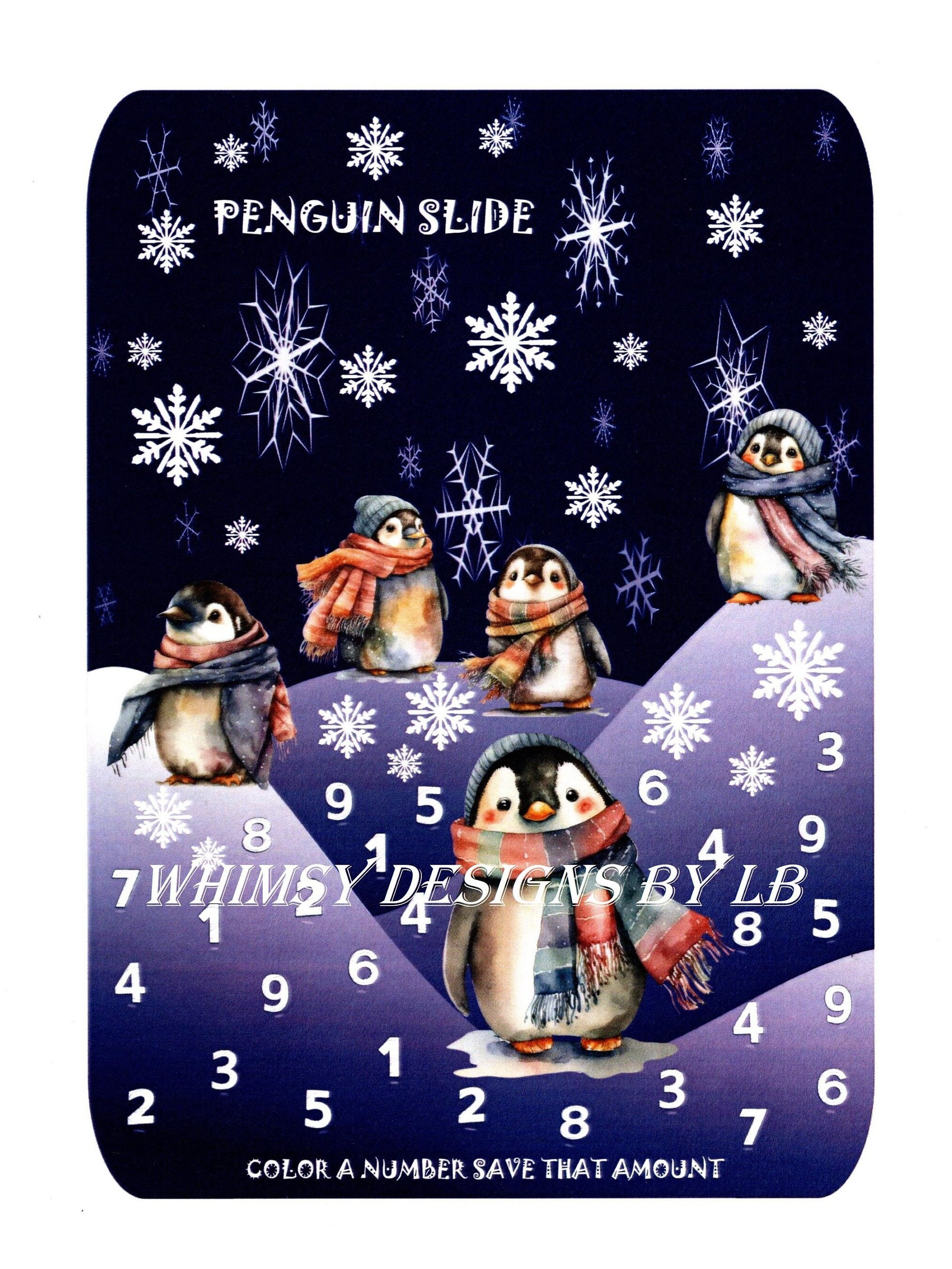 Penguin Slide Savings Challenge - Etsy