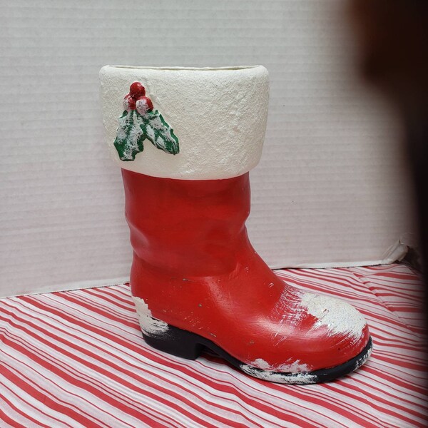 Ceramic Santa - Etsy