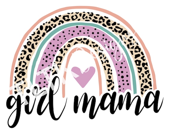 Girl Mama SVG T Shirt Design Sublimation Design Cut File | Etsy