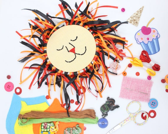 Multi Pack DIY MESSY LION Mane-Sewing kit-Craft Kit for kids | Etsy