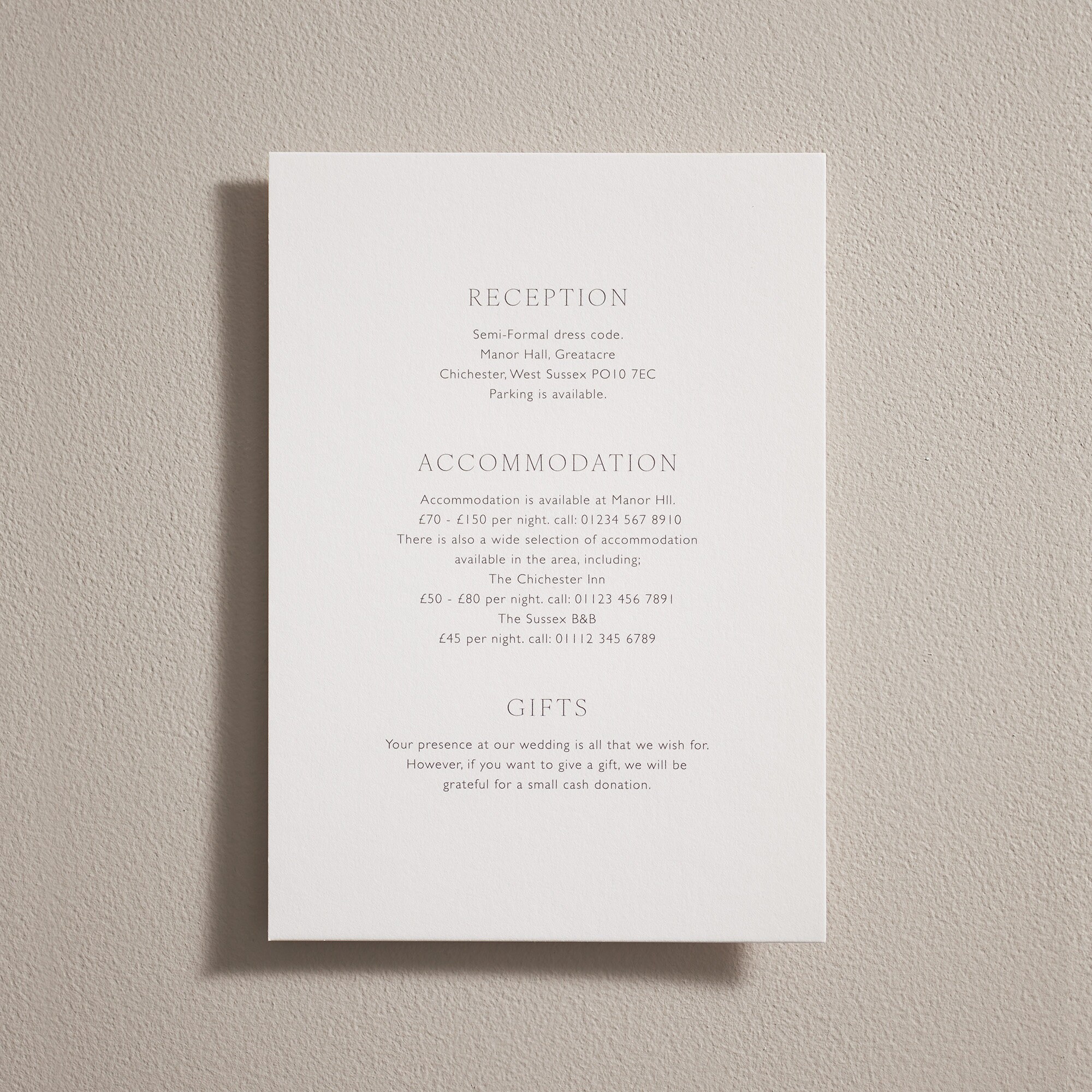 Digital and Letterpress Wedding Invitation Set, Wedding Invitations ...