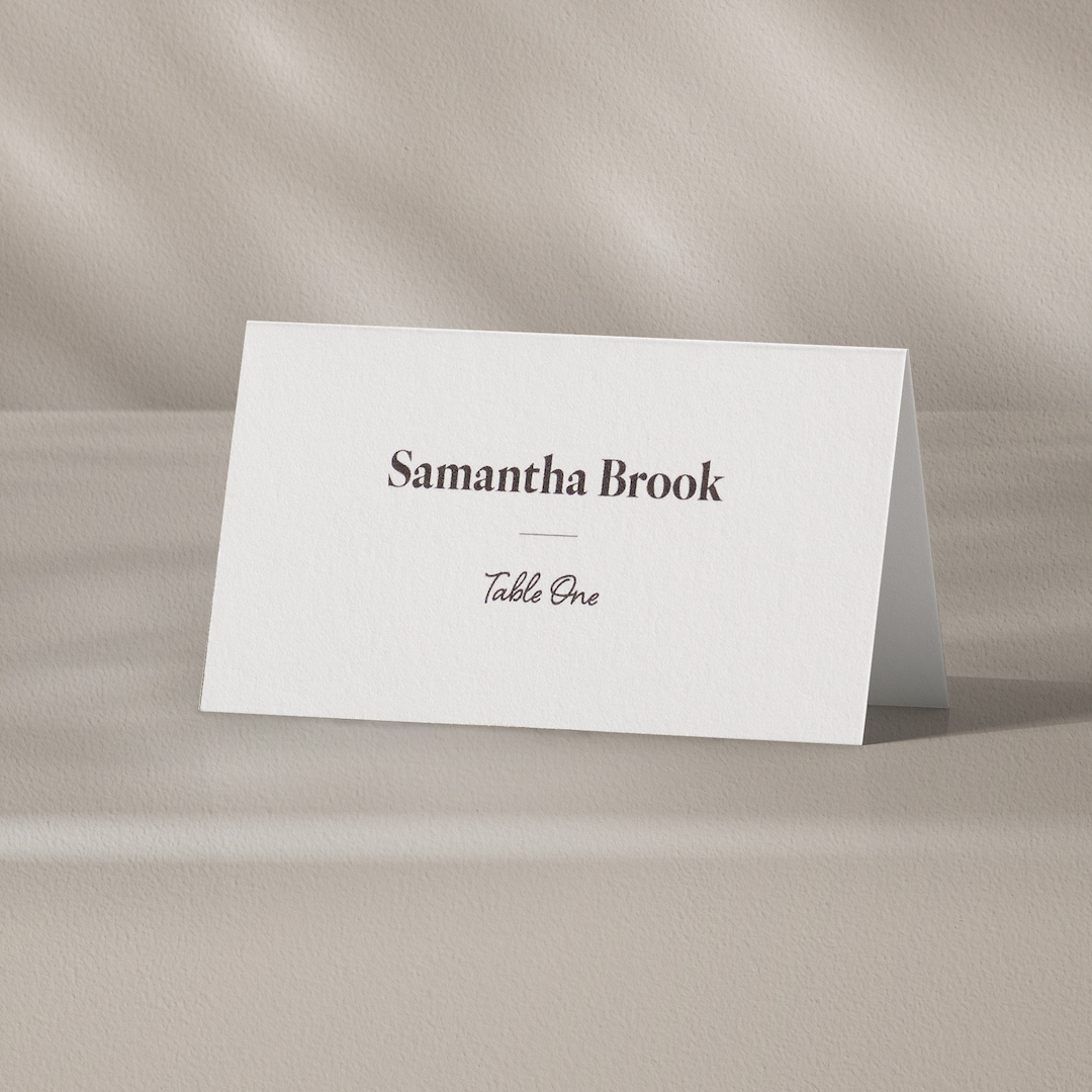 Personalised Placecard for Wedding, Wedding Place Cards, Wedding Table ...
