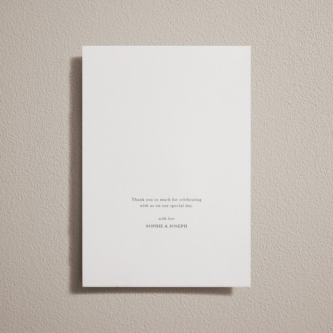 Embossed Wedding Ceremony Program, Personalised Order of Service ...