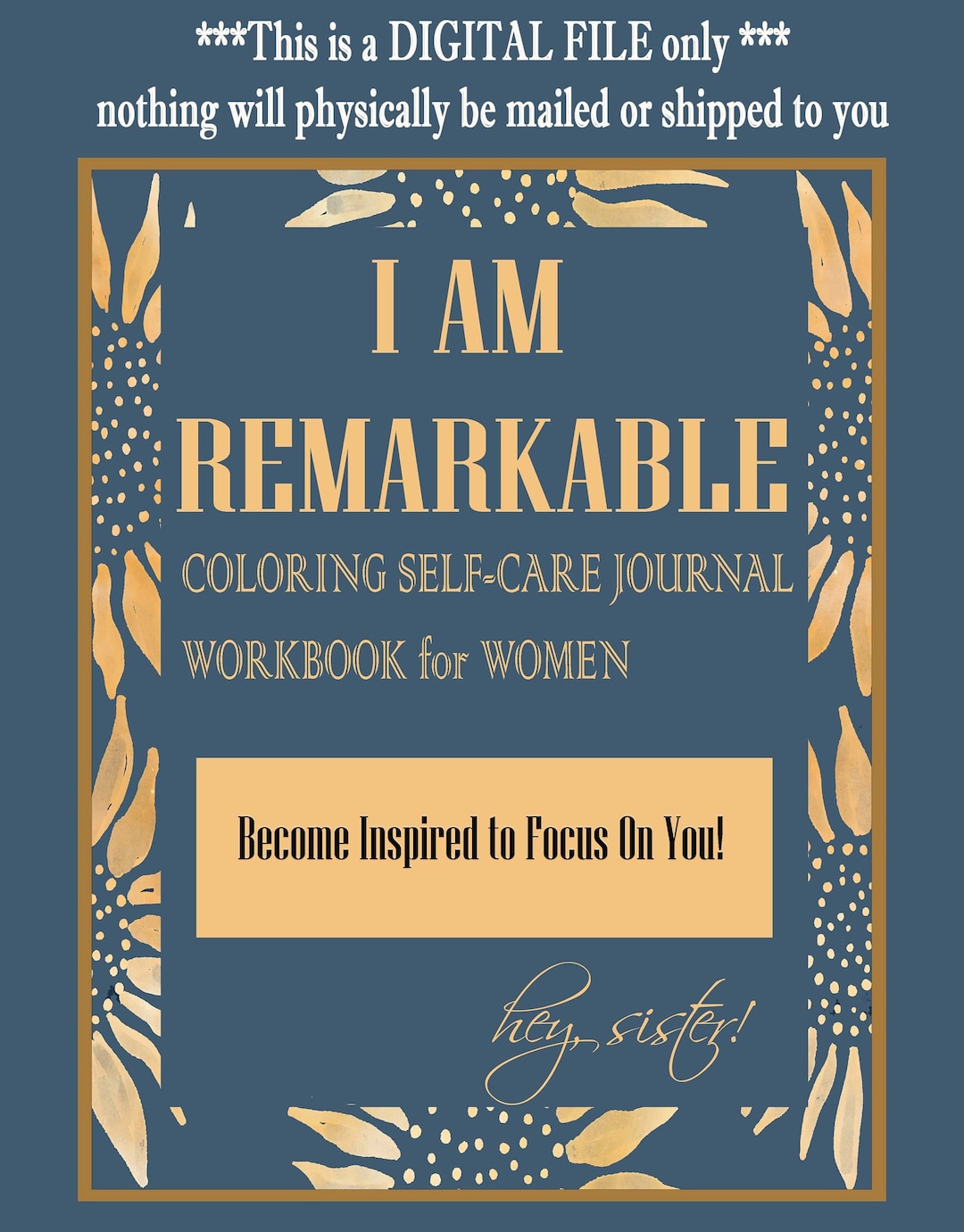 I Am Remarkable Printable Coloring Affirmation Workbook Quotes Self ...
