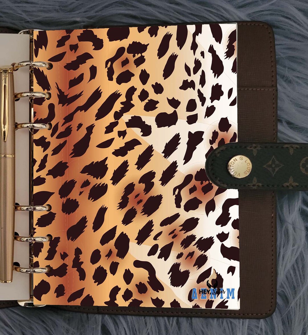 Animal Print Dashboard Insert Planner Notebook Ring Planner, A6, B6 ...