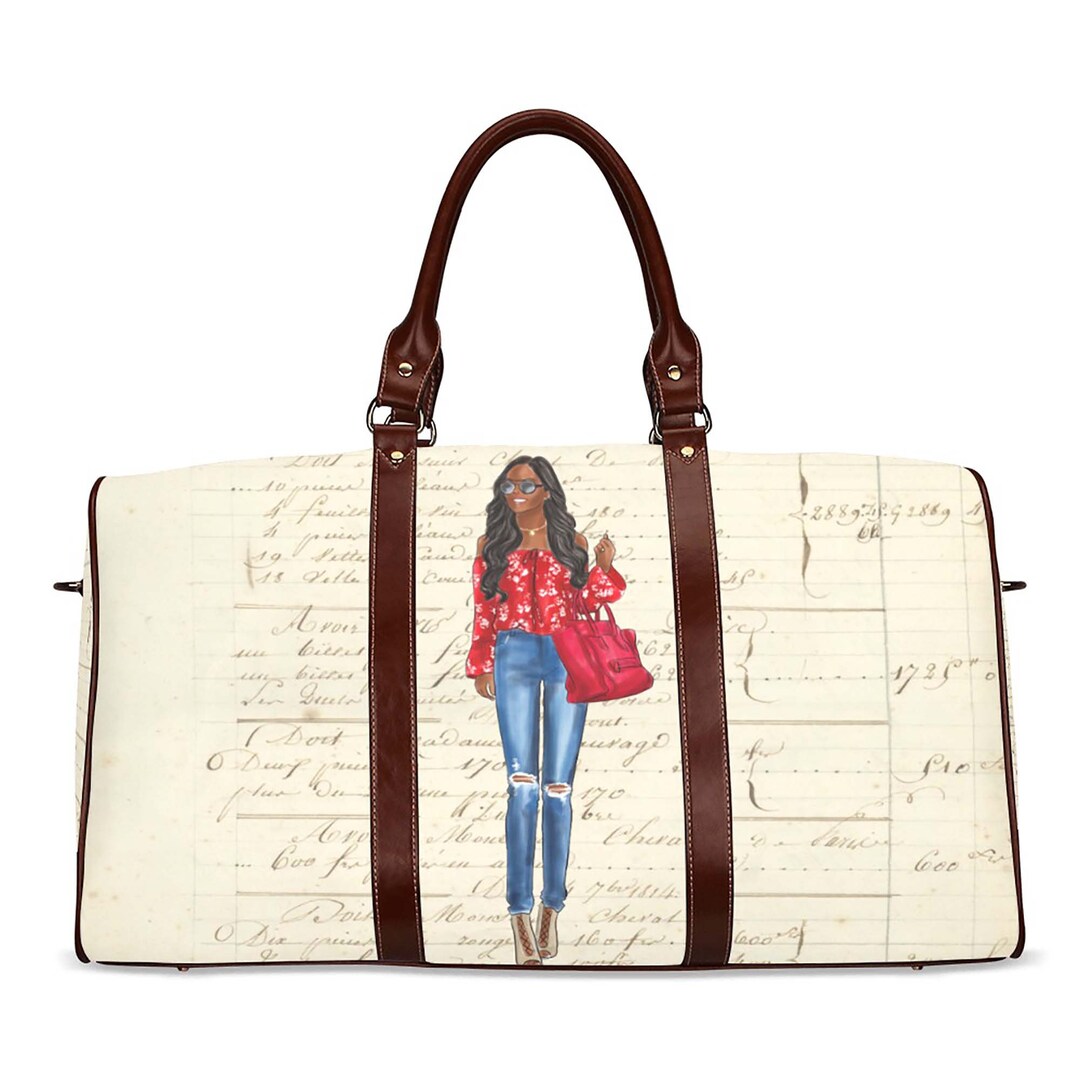 Calculated Blessings African American Travel Bags | Gifts for Women | Travel Bag for Black Women ...