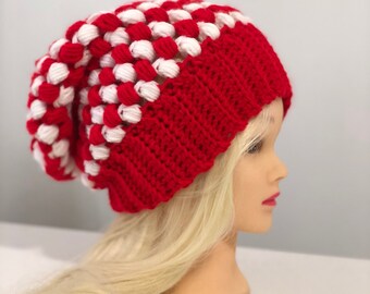 Candy Cane Hat - Etsy