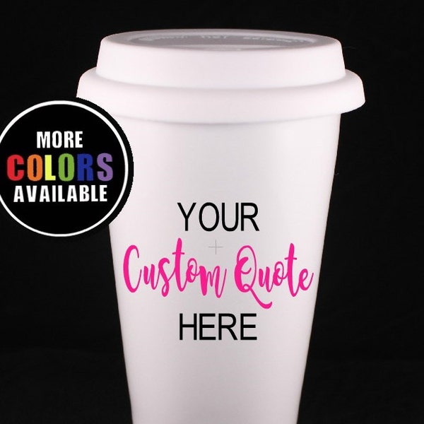 Custom Travel Mugs - Etsy