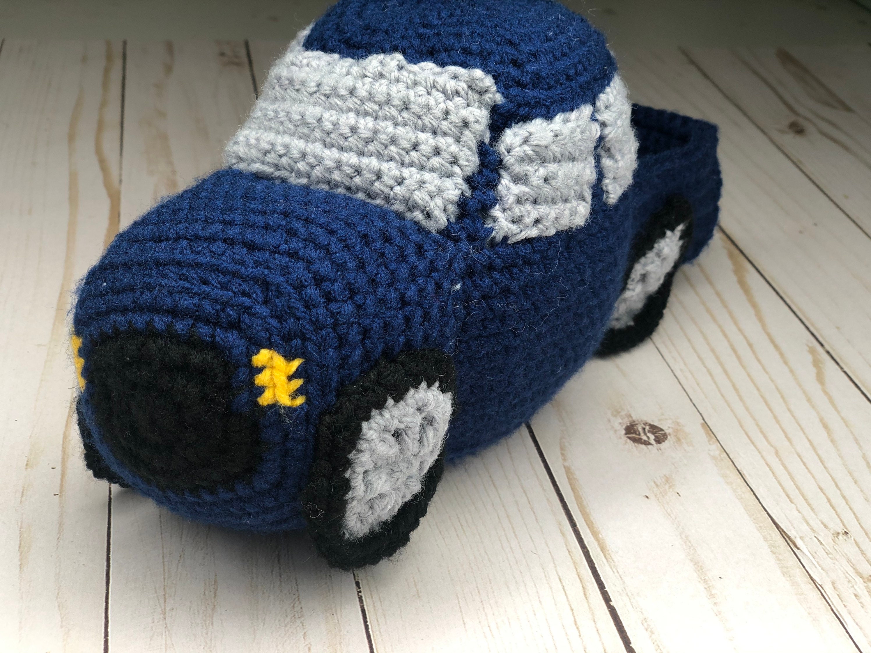 Crochet Plush Truck. Truck pillow. Stuffed Truck toy. Car | Etsy