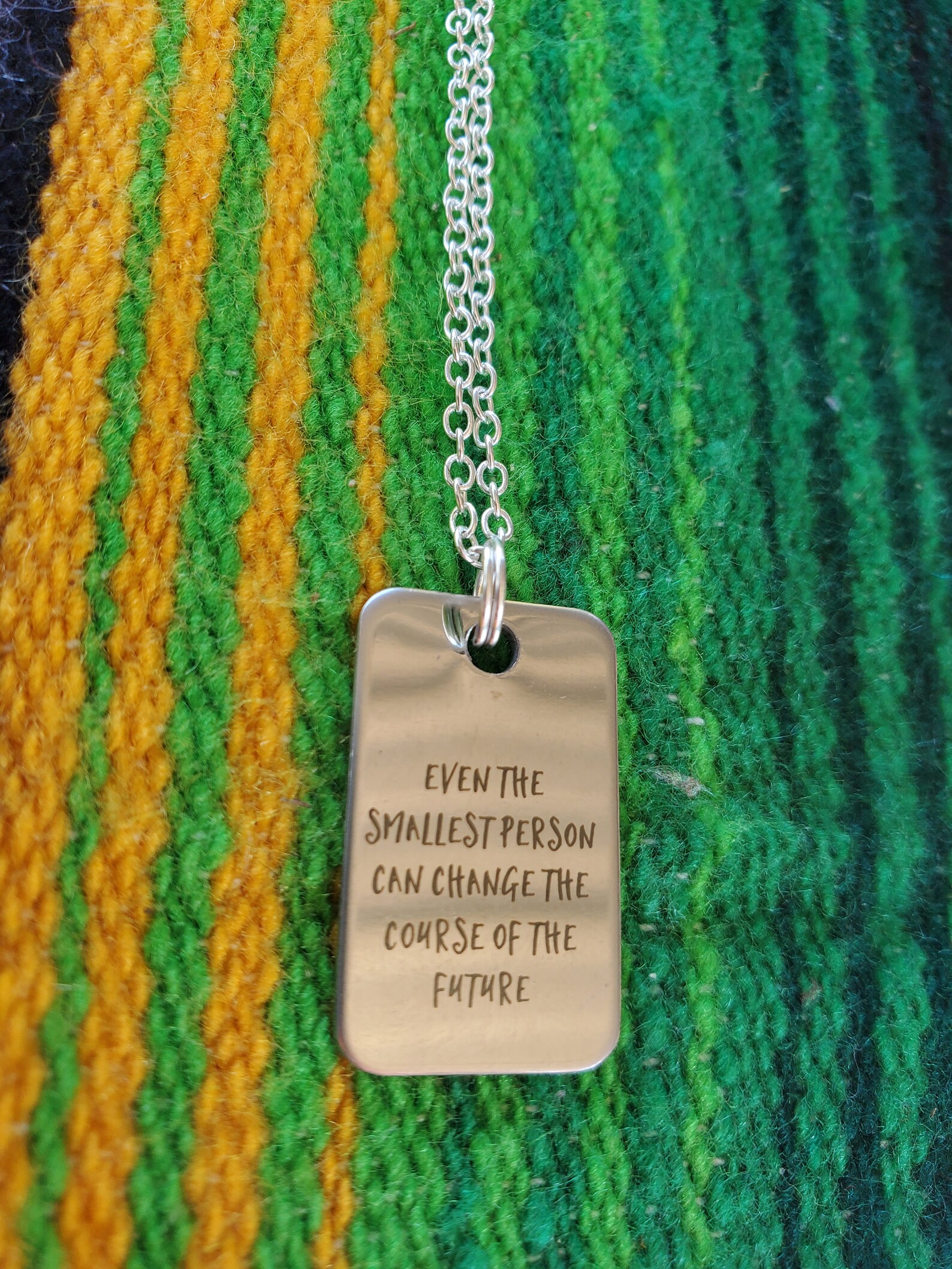 Even the Smallest Person Necklace - Etsy