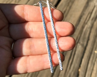 3 Inch Long Earrings | Etsy