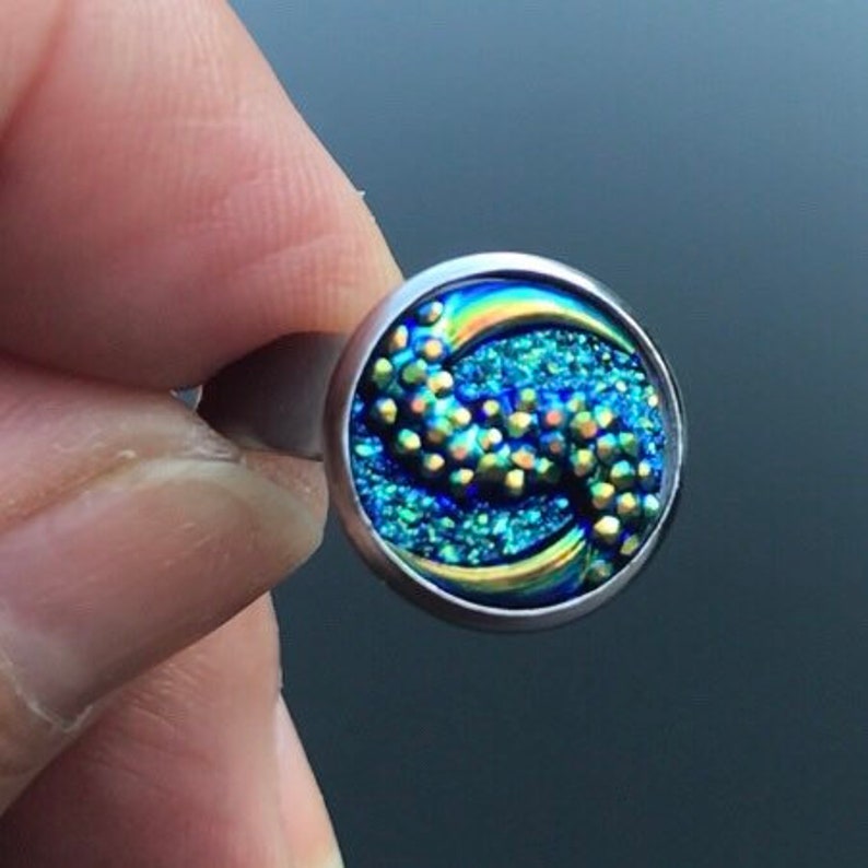 Spiral Galaxy Ring Universe Cosmic Jewelry Milky Way Space - Etsy