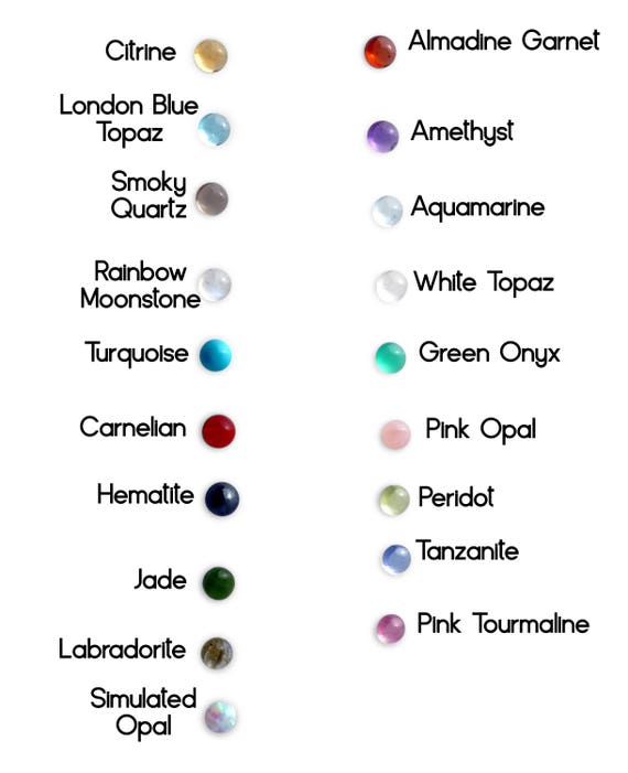 4mm Cabochon Stones Natural Stone Cabochons Etsy