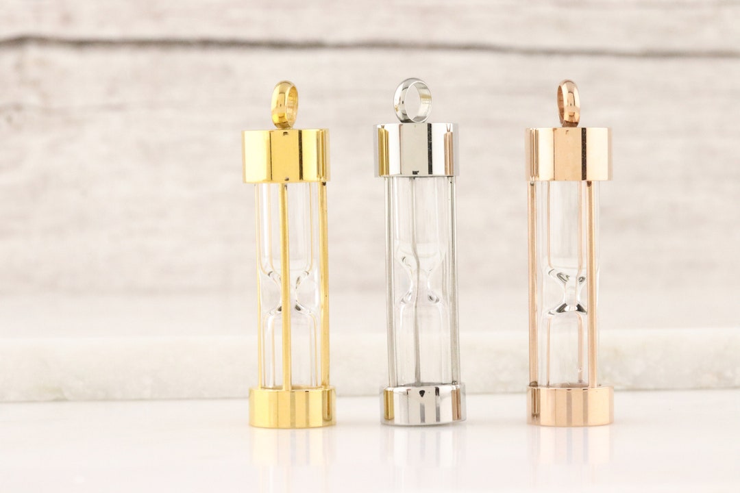Stainless Steel Cremation Urn - Hourglass Creamation Urn - Urn Jewelry ...