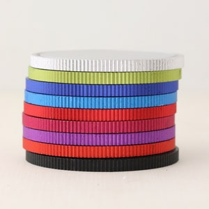 Coin Blank - Anodized Aluminum Coin Blank - Reed Edge Coin Blank ...