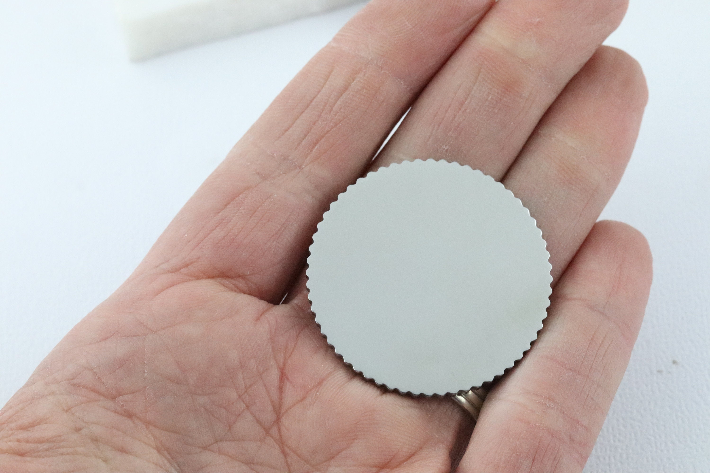 Silver Coin Blank Stainless Steel Coin Making Blank Reed | Etsy