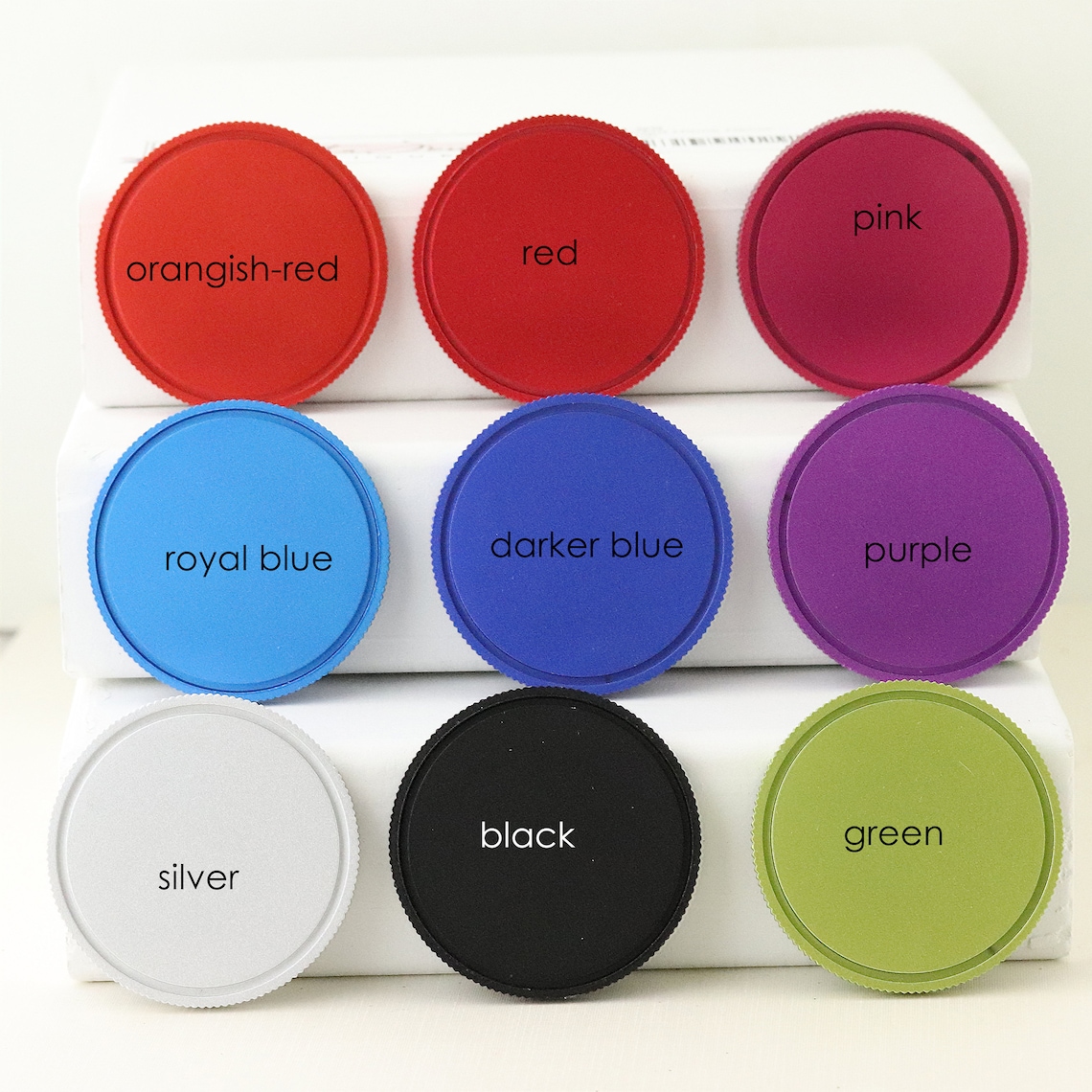 Coin Blank Anodized Aluminum Coin Blank Reed Edge Coin - Etsy