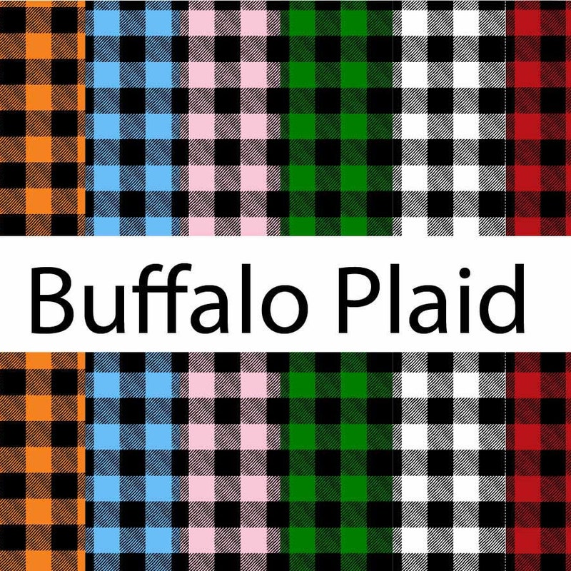 Buffalo Plaid Htv Vinyl - Etsy