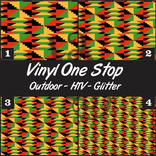 Rasta Ombre Pattern HTV / 12 X 12 / Siser - Etsy